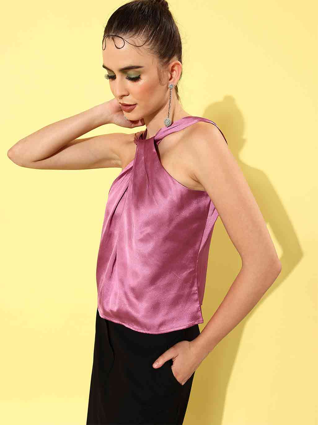 Twisted neck top - Mish India