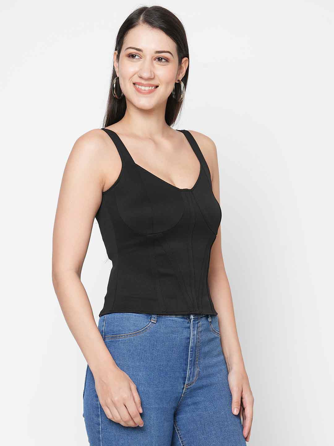 Scuba corset tank top - Mish India